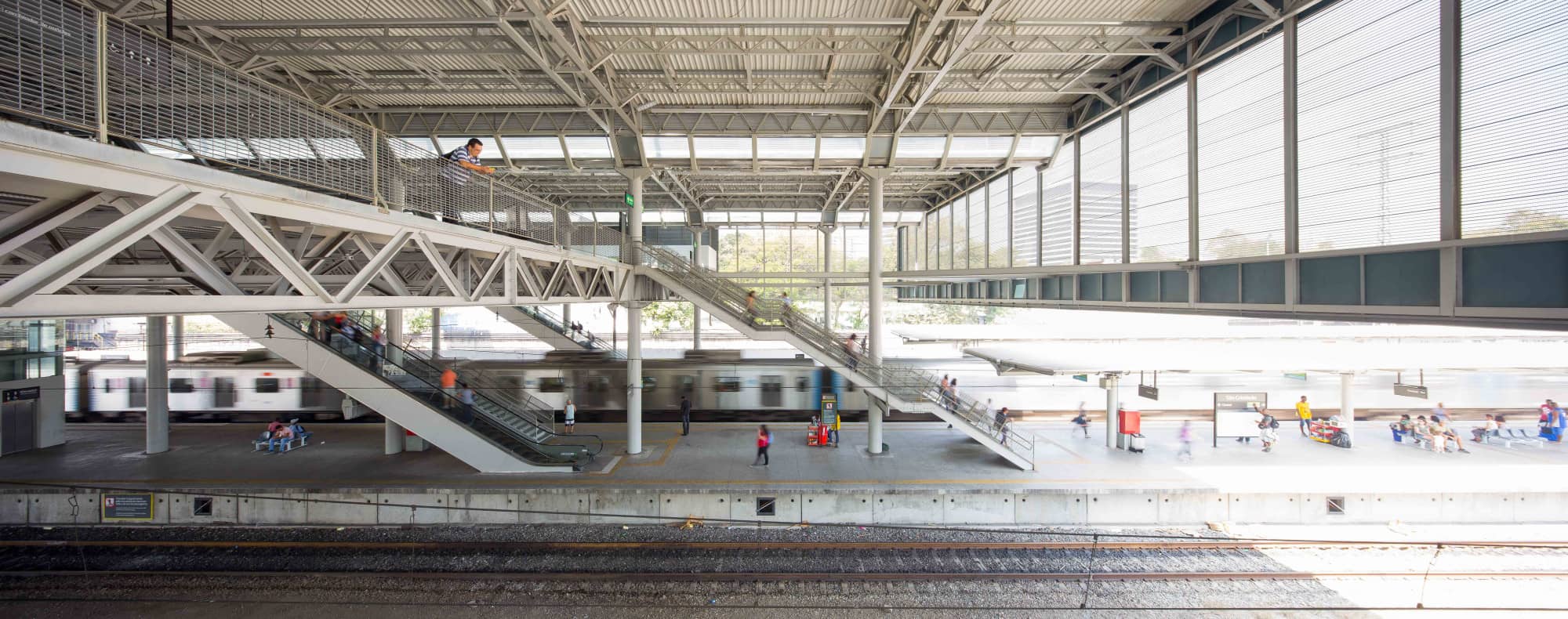 São Cristovão train station in Rio de Janeiro, Brazil